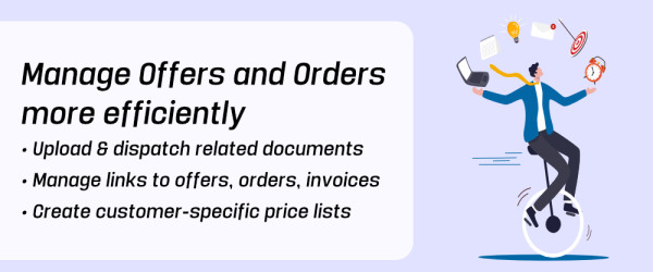 Improved Offer and Order Management | foreknown Software